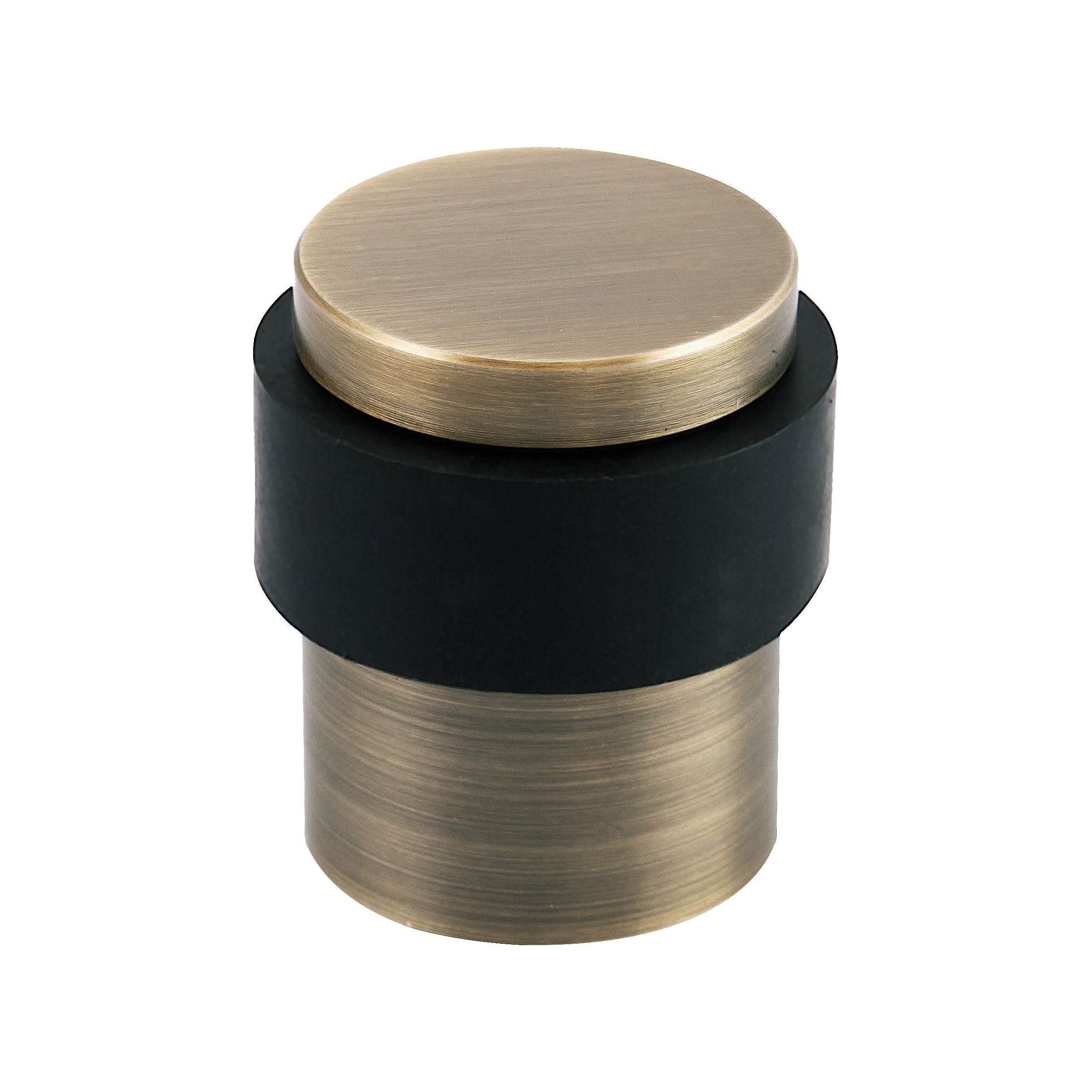 Eclipse - 30mm Floor Door Stop - Matt Antique Brass - 34936