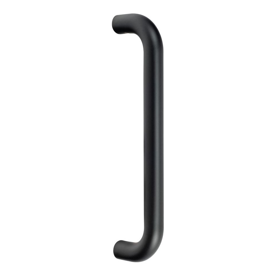 Eclipse - BLK 225x19mm D Shape Pull Handle - Matt Black - 34966