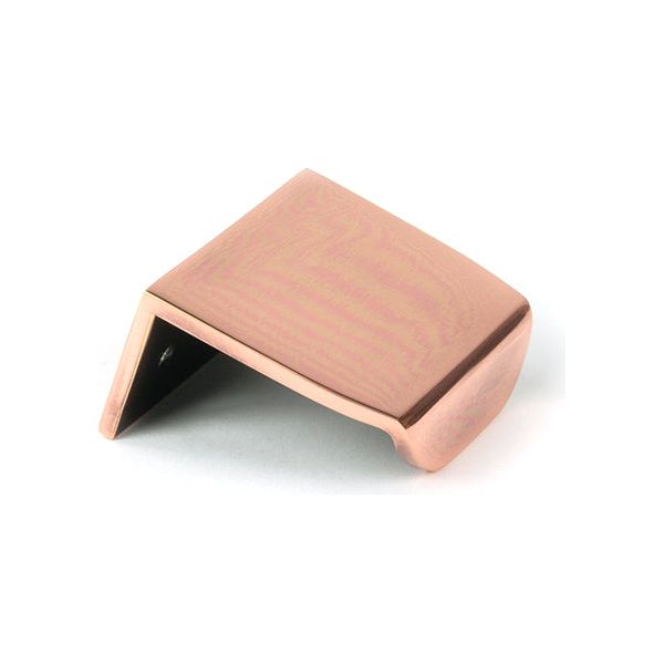 From The Anvil - Polished Bronze 50mm Moore Edge Pull - Polished Bronz