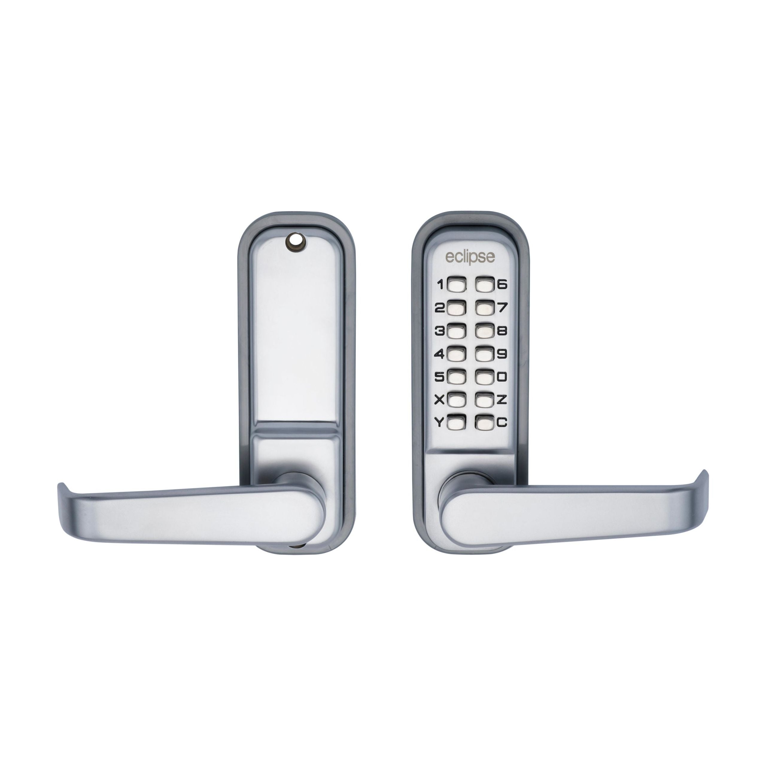 Eclipse - ED40 Push Button Digital Lock - SCP (c/w Clutch) - Satin Chr