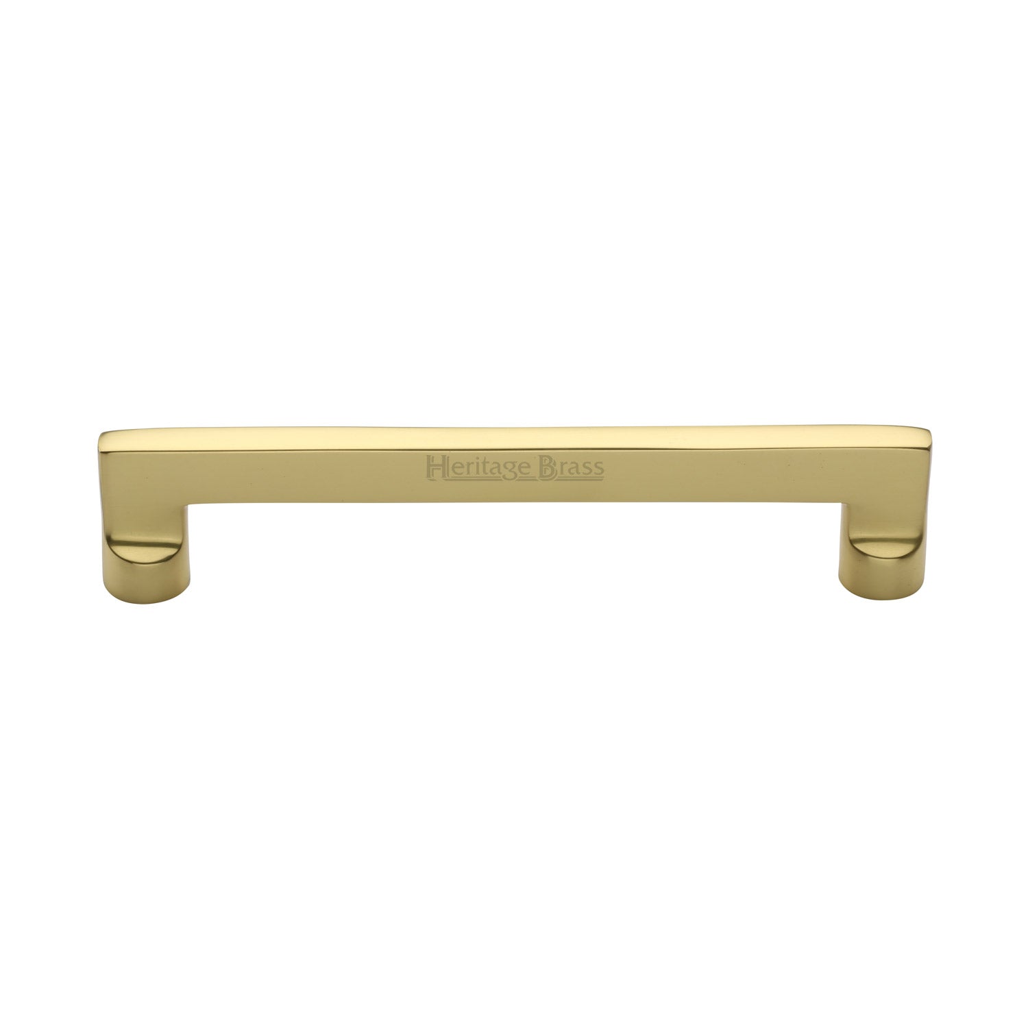 Heritage Brass Cabinet Pull Apollo Design 160mm CTC Polished Brass Fin