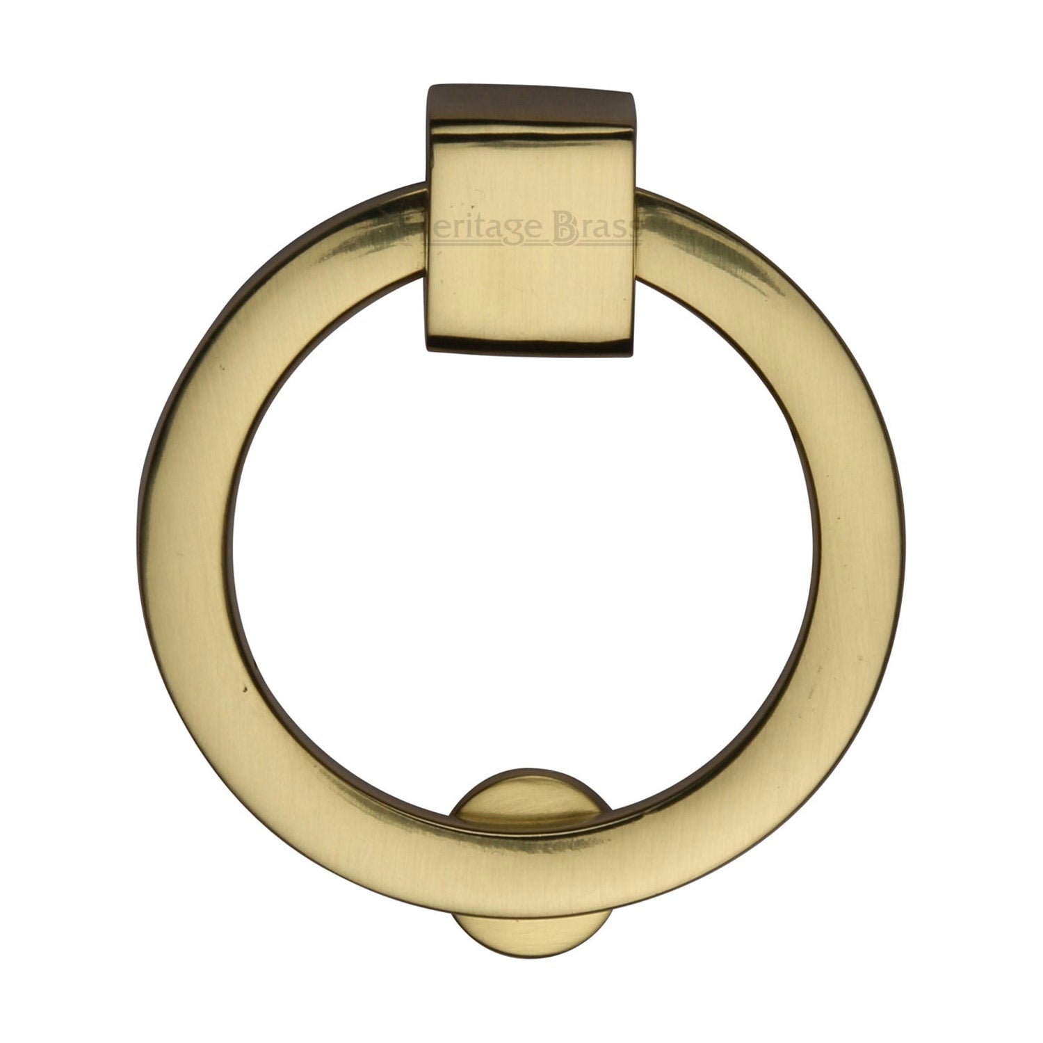 Heritage Brass Round Drop Pull 63mm Polished Brass finish - C6321 63-P