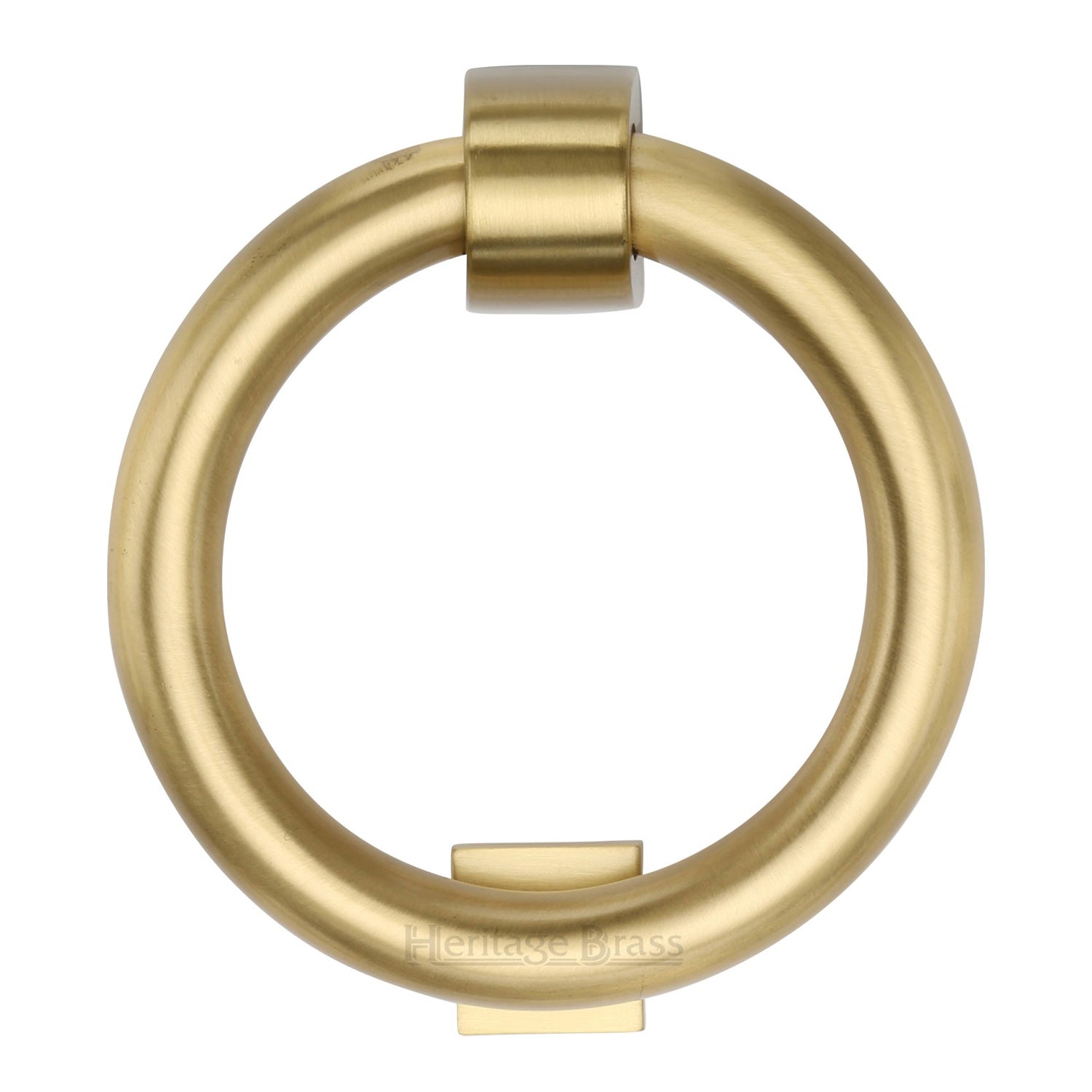 Heritage Brass Ring Knocker Satin Brass finish - K1270-SB