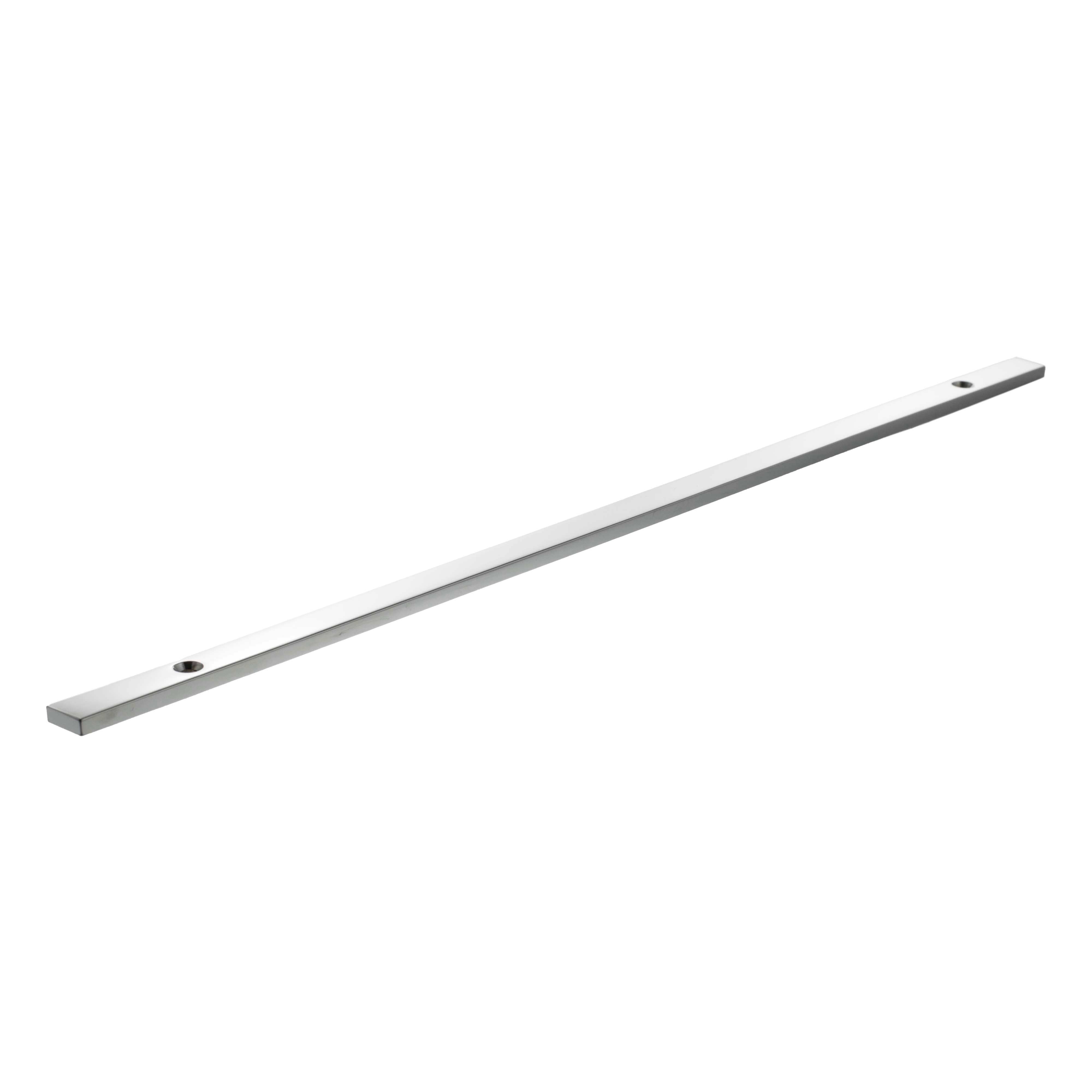 Millhouse Brass Long Narrow Cabinet Handle Backplate 320mm - Polished