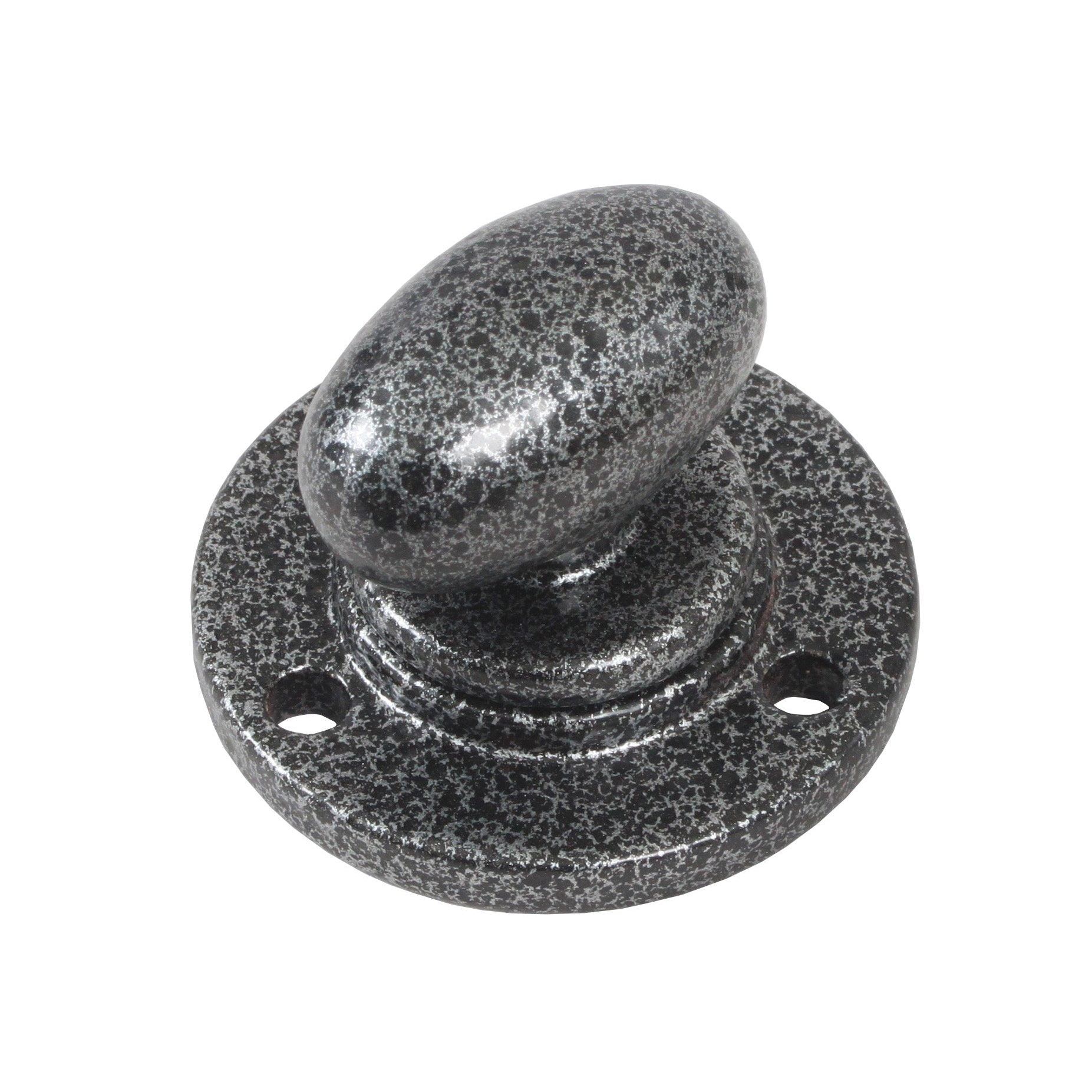 Stonebridge - Thumbturn Armor Coat ® Forged Steel on Round Rose - NFS7