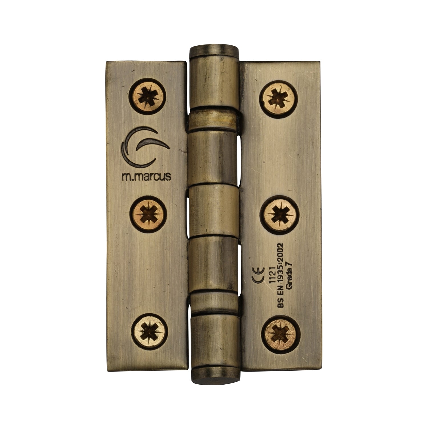 Stainless Steel Line 2BB Hinge Stainless Steel 3 x 2 x 2 Antique Finis