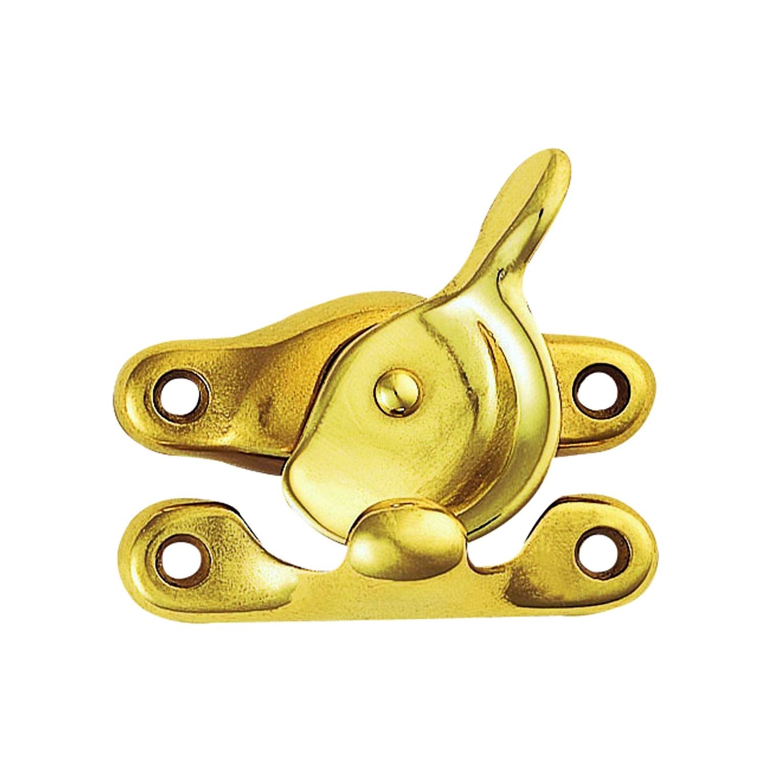 Carlisle Brass - Sash Fastener (Fitch Pattern) - Polished Brass - AA40