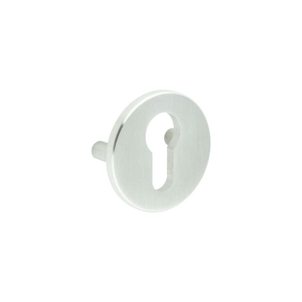 CRES Satin Stainless Steel Euro Escutcheon Lug Fixed - CRES1652SSS