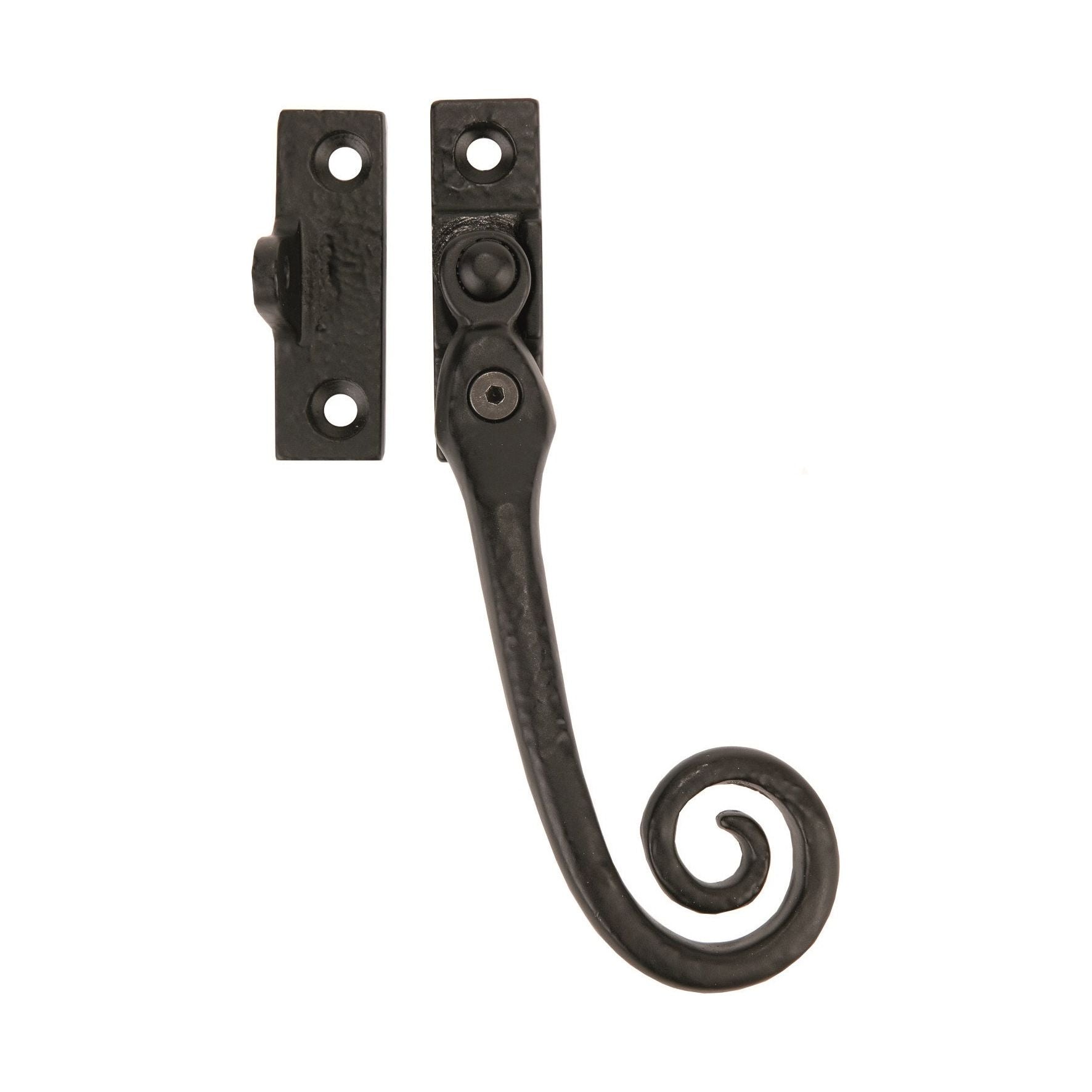 Carlisle Brass - Locking Casement Fastener C/W Key - Right Hand - Blac