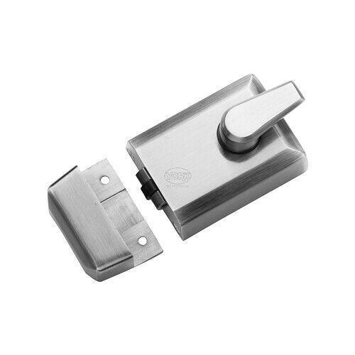 60mm Roller Bolt Night Latch Satin Chrome Finish - NL-R3060-SC