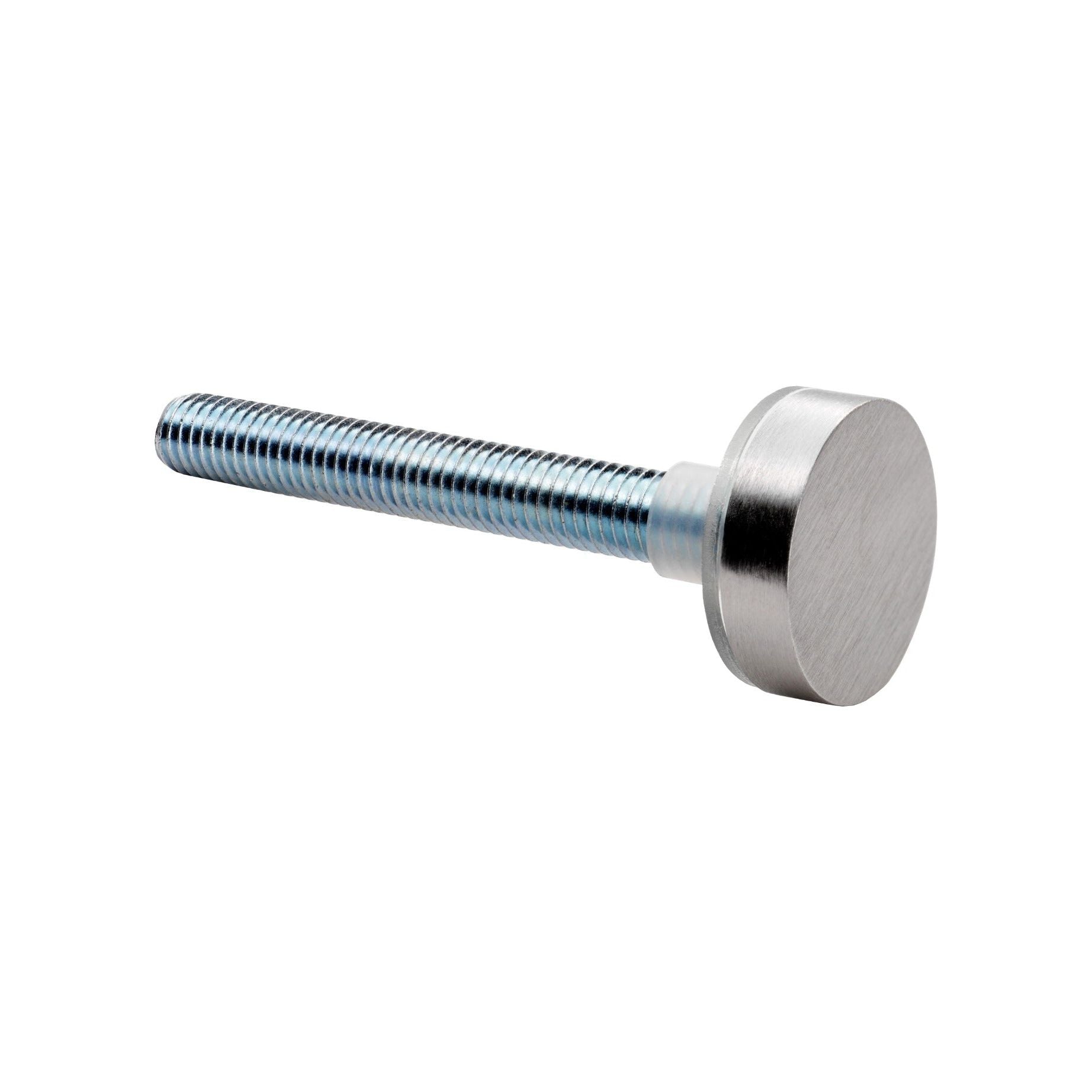 Eurospec - Bolt Cap Fixing Pack To Suit 25mm Pull Handle - Bright Stai