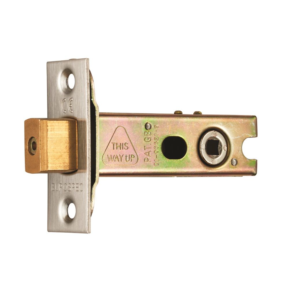 Eurospec - Tubular Dead Bolt 64mm - Bright Stainless Steel - TLD5025BS