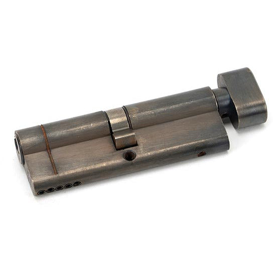 From The Anvil - 45/45 5pin Euro Cylinder/Thumbturn - Pewter Patina