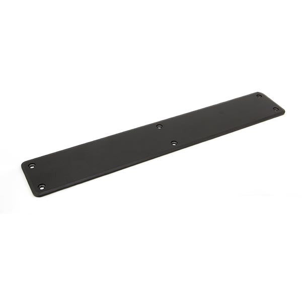 From The Anvil - 400mm Plain Fingerplate - Black - 91760
