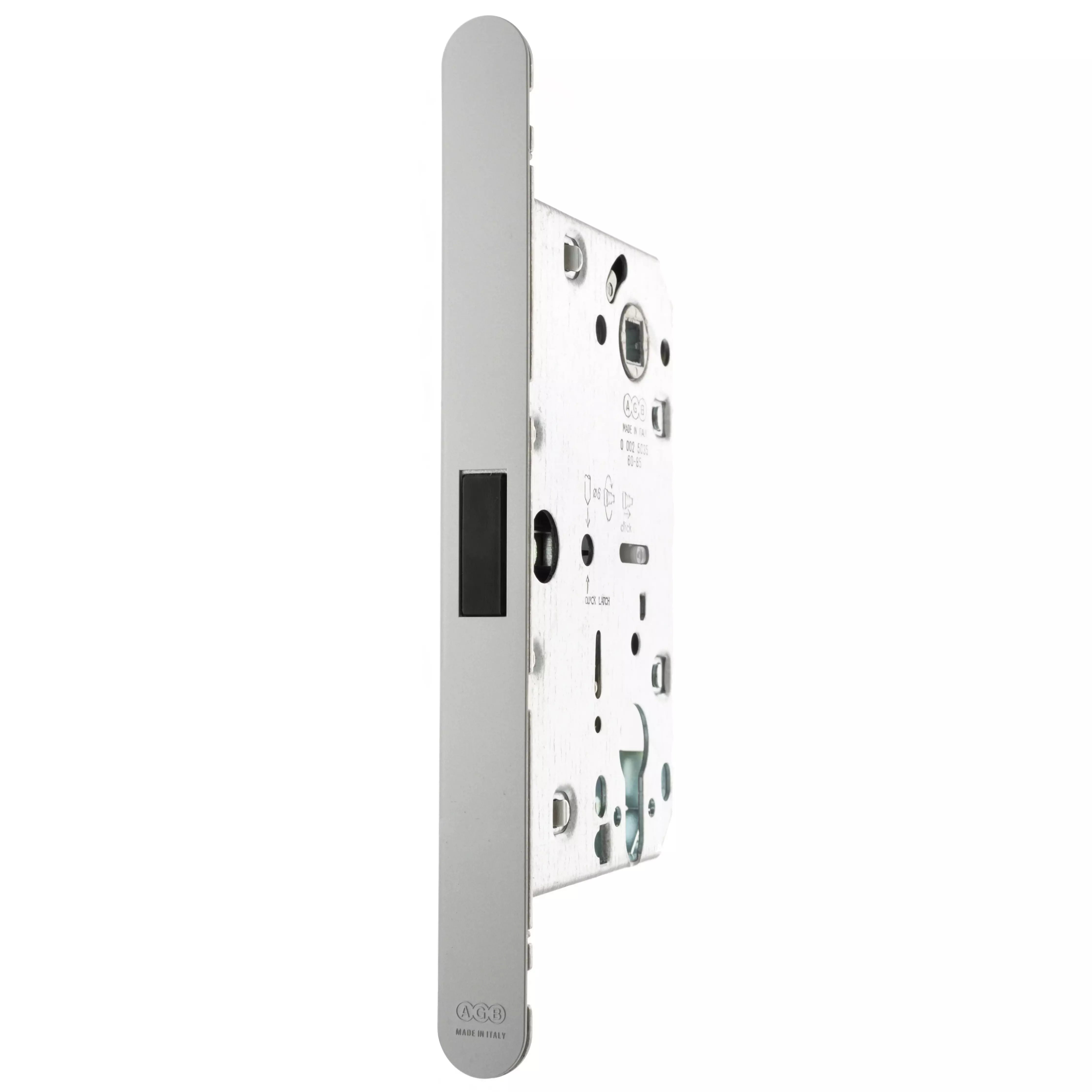 AGB Revolution XT Magnetic Euro Profile Sashlock 60mm backset - Satin