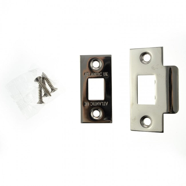 Atlantic Latch Face Plate Kit - Polished Nickel - ALFPPN