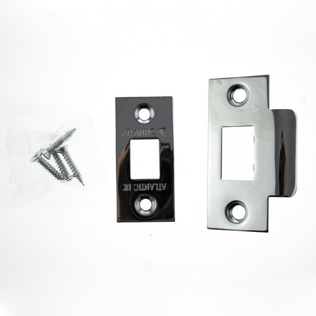 Atlantic Latch Face Plate Kit - Polished Chrome - ALFPPC